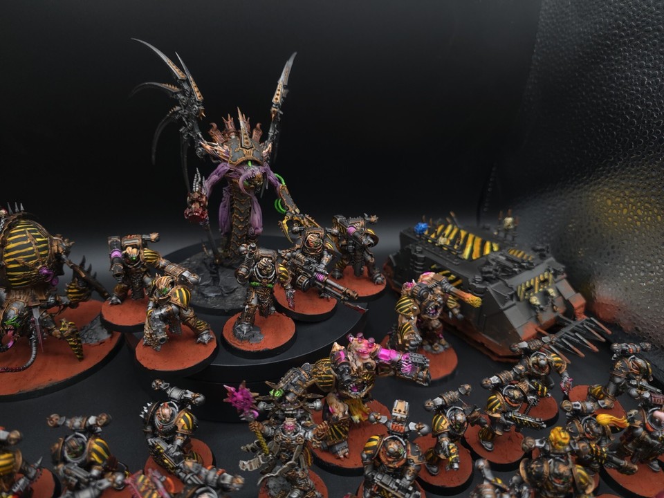 Warhammer 40k Chaos Space Marine Custom Commission Painting Death Guard ...
