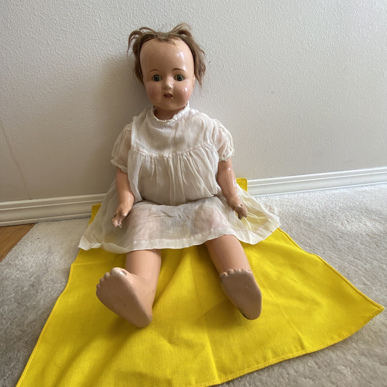 Vintage Effanbee Rosemary Composition Doll 22" | eBay