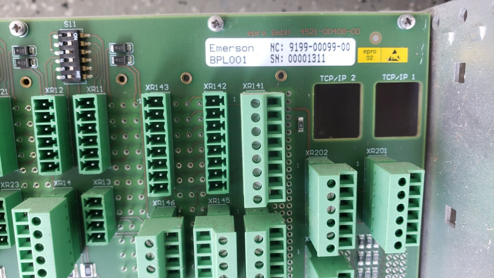 EMERSON CSI 6500 MACHINERY HEALTH MONITOR EMPTY RACK MODEL 6500 | eBay