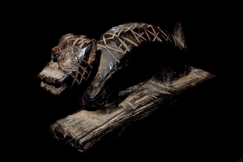 YAO WAND TRIBAL USED SHAMAN’S DRAGON RITUAL ANTIQUE AUTHENTIC DAOIST ...