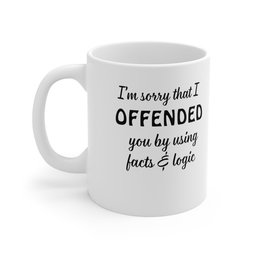 Funny work mug, Sarcastic office mug, Coworker gift mug, Facts and ...