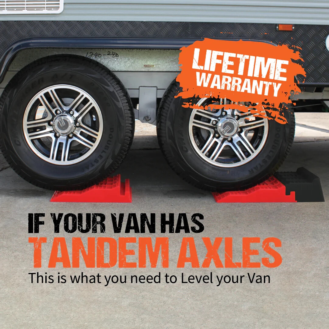 Explore Caravan Levelling Ramps for Single & Dual Tandem Axle Wheel ...