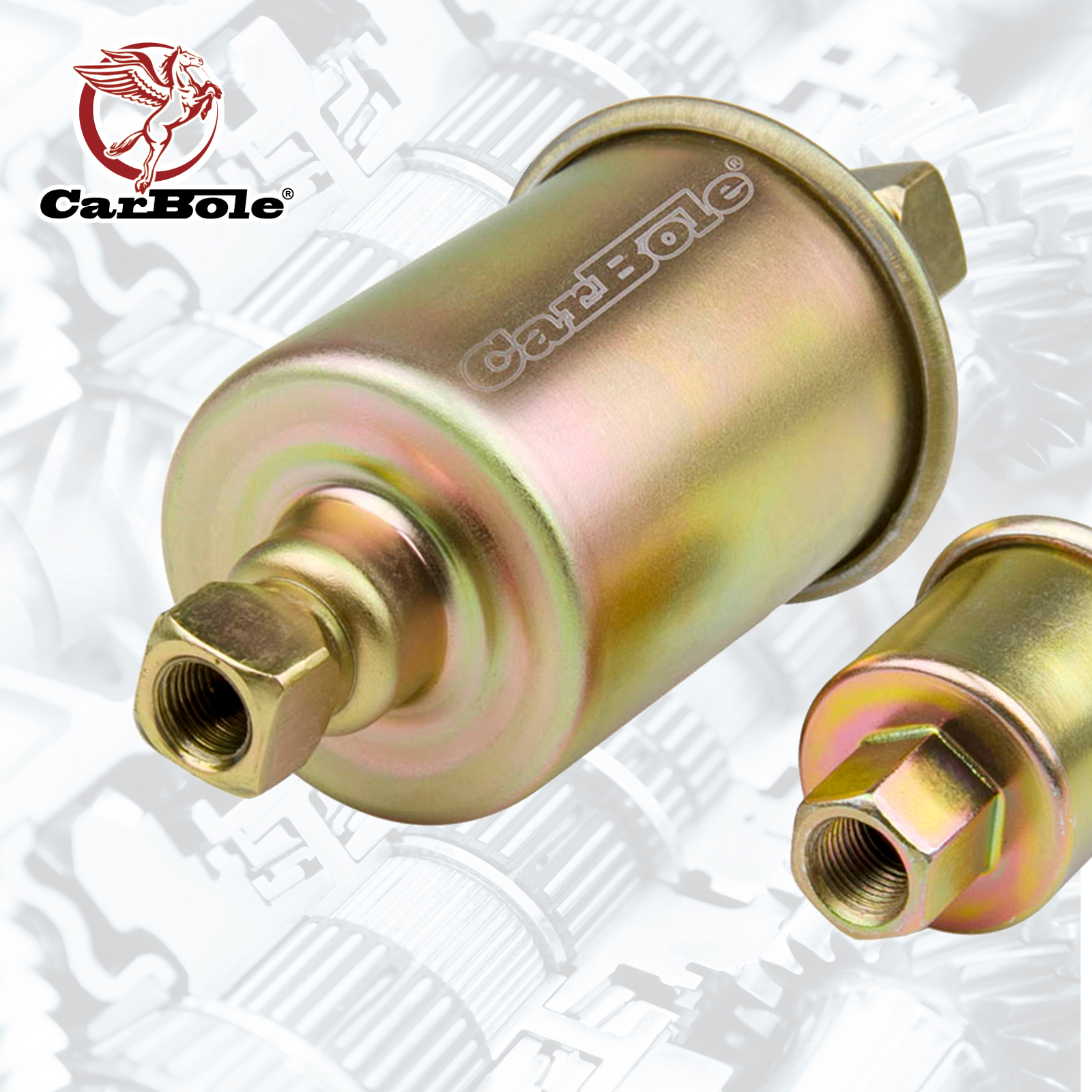 12V Universal Electric Fuel Pump Inline 5-9Psi Cars Trucks Tractors ...