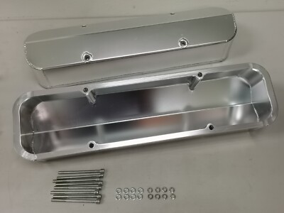 SB Chevy Valve Covers Fabricated Aluminum Tall Small Block SBC 327 350 ...