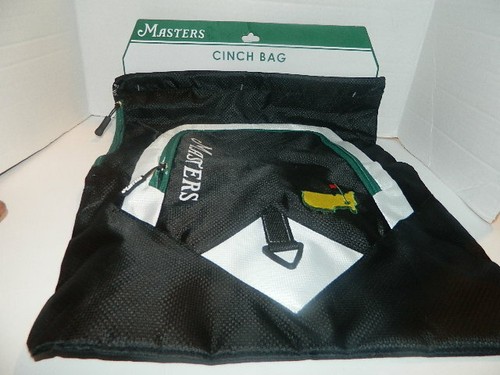 Masters Golf Tournament Backpack Cinch Bag AUGUSTA NATIONAL | eBay ...