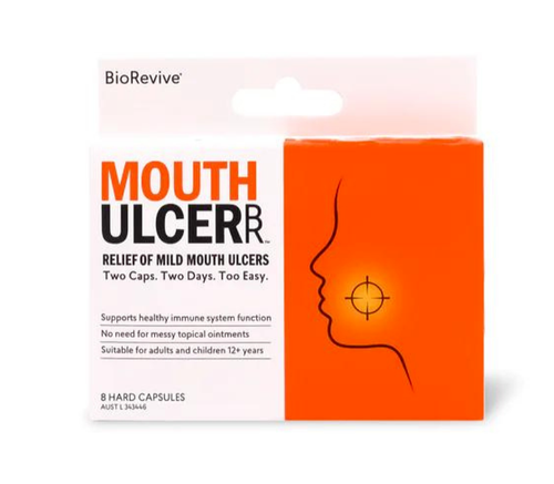 BioRevive Mouth Ulcer Relief Immune System Support Fast Acting 8 Hard ...