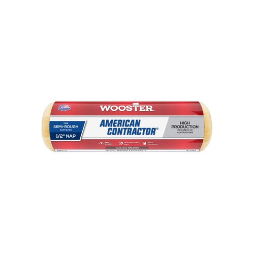 WOOSTER R563-9 Paint Roller Cover,9"L,1/2"Nap,Knit 39UT74 71497149299| eBay