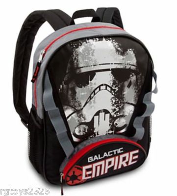 Disney Store Excusive Star Wars Galactic Empire Backpack New Storm ...