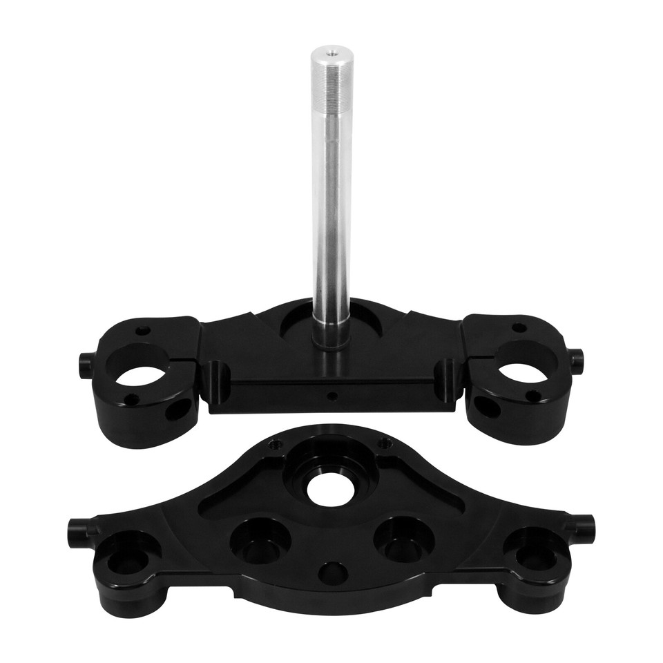 11 Degree 21" 23" Wheel Raked Triple Trees Kits Fit For Harley Touring ...