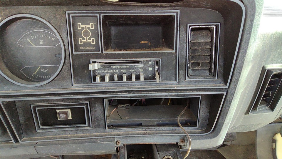 82-93 Dodge Ram D250 Temperature Control Module In Dash Heater Head ...