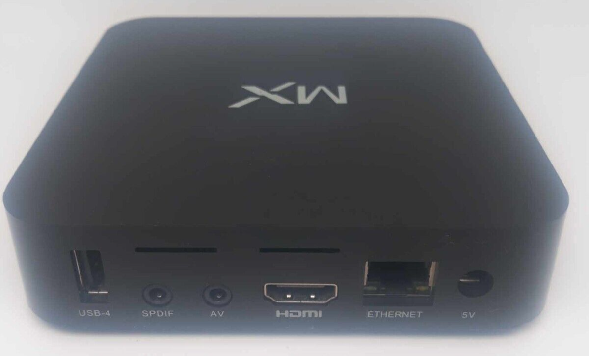 MX Smart Android TV Box OTT 1920x1080P 60Hz Full HD Video Output Dual ...