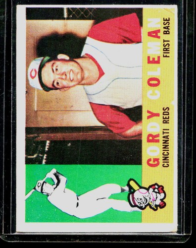 1960 Topps GOOD Gordy Coleman Rookie #257 Cincinnati Reds | eBay