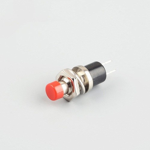 Normally Open/Closed Mini Momentary Push Button Switch SPST PBS-110 3A ...