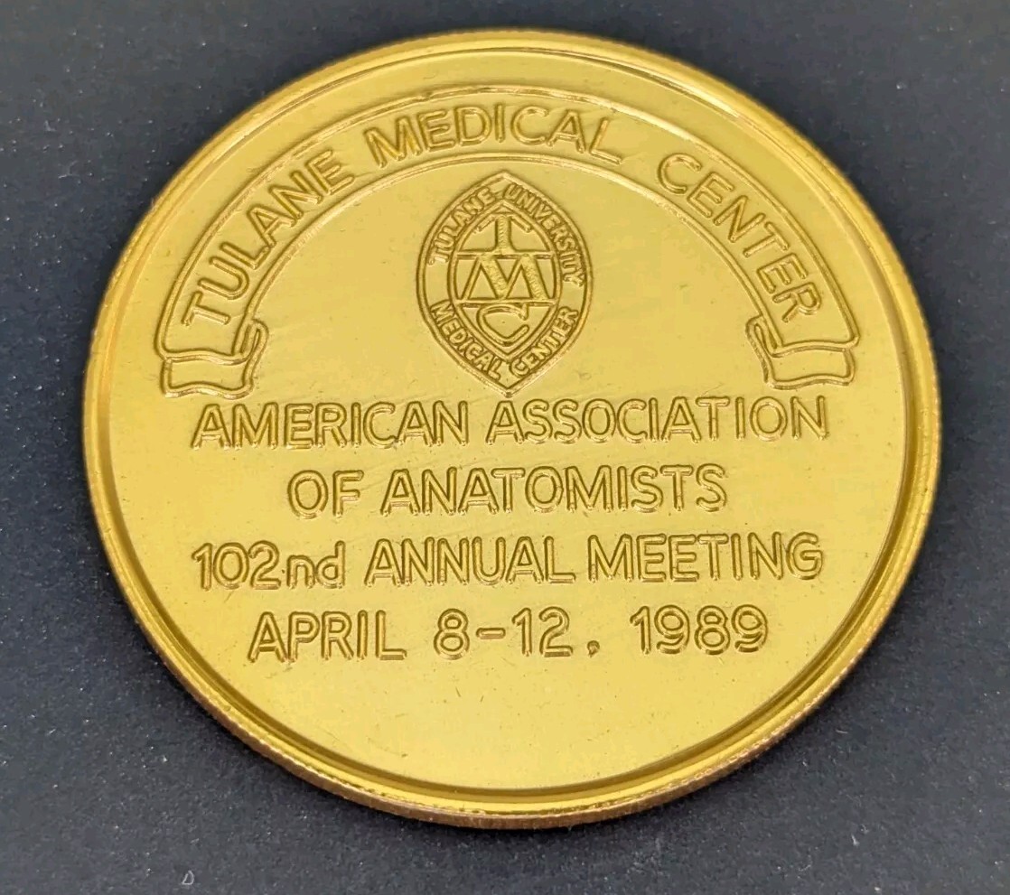 Mardi Gras Tulane Medical Center 1989 Token American Association of ...