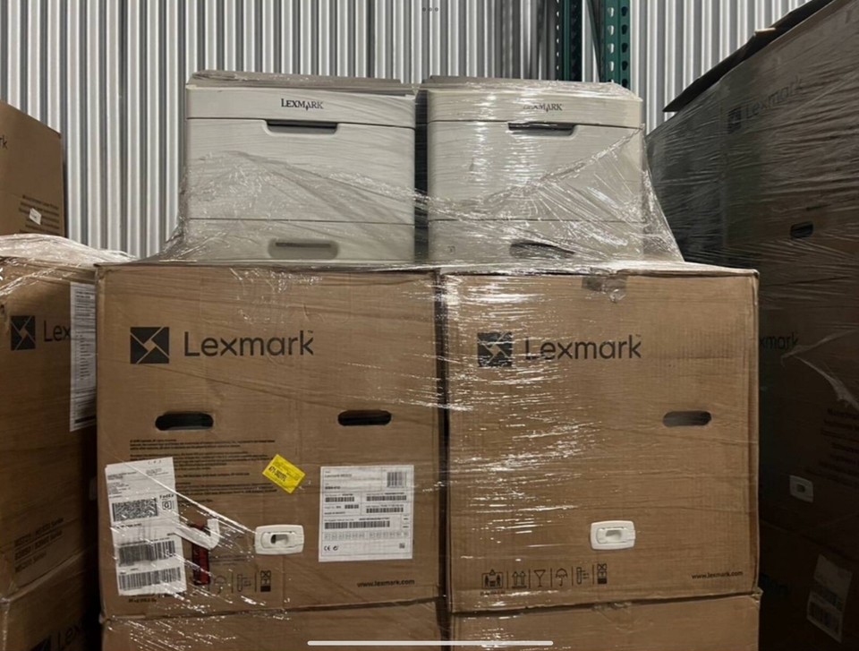 Lot Of 50 Lexmark MS810n HP Laser Printers W Power Cords / Toner ...