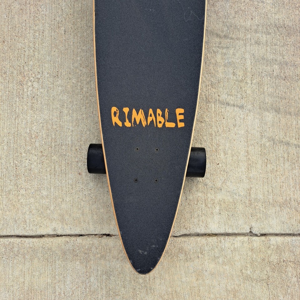 RIMABLE Bamboo Pintail Longboard Coconut Tree Beach 41 Inch | eBay