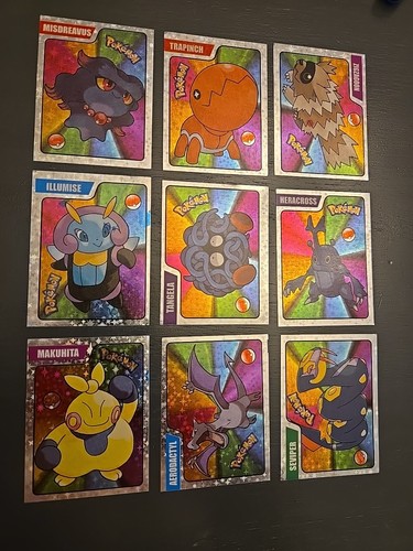 2024 POKEMON Last Evolution Sticker PERU Limited Edition Foil Lot Of 9 ...