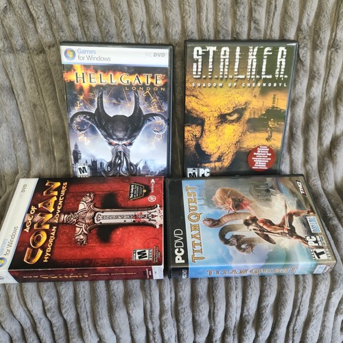 Large Lot Of 15 Y2K Vintage PC CD Rom Game Stalker Half-Life Hellgate ...