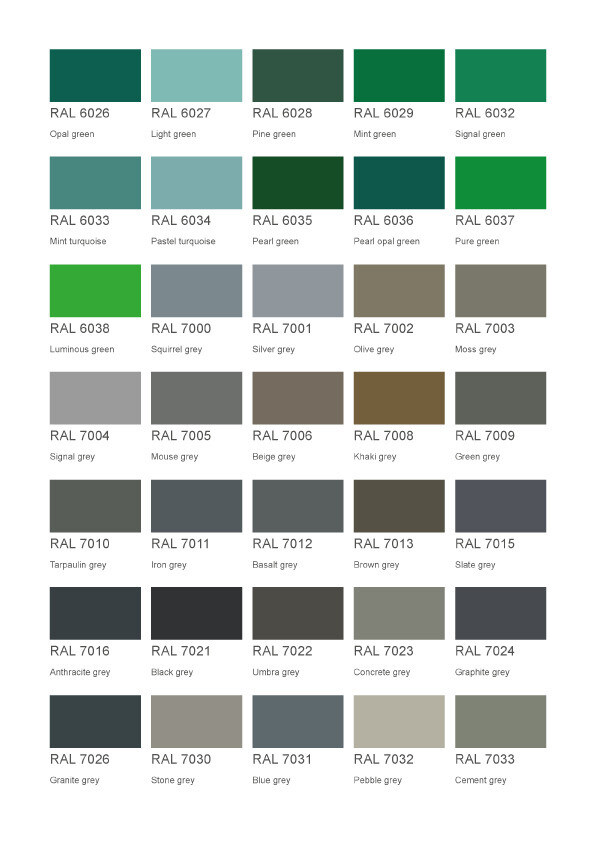 Ral Grey Paint Codes - Infoupdate.org