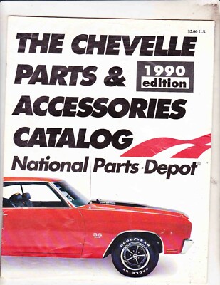 NATIONAL PARTS DEPOT------CHEVELLE ---- CAR PARTS ---- 1990 CATALOG | eBay