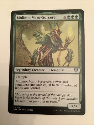 MTG CMM: MOLIMO, MARO-SORCERER (Legendary Creature) Regular Uncommon ...