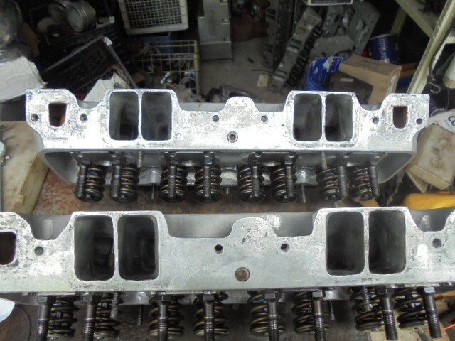 Aluminum Cylinder Heads Brodix -8 SBC 2.08 1.60 IHRA NHRA WISSOTA IMCA ...