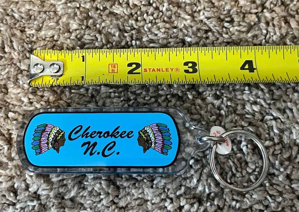 Vintage Cherokee North Carolina Keychain, Native American, Teepee | eBay