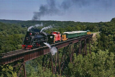Steam Train Boone & Scenic Valley Railroad Boone County Iowa Locomotive ...