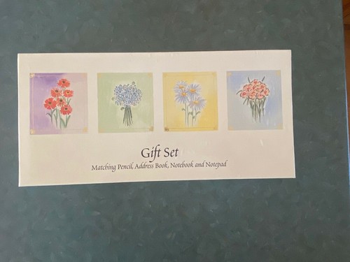 Robert Frederick Gift Set: Address Book, Notebook, Notepad and Pencil ...