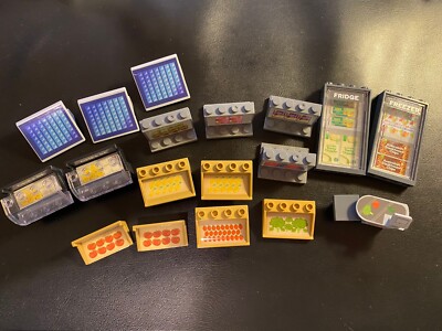 Woolworths Lego Bricks Collectables x total 18 constructed pieces ...