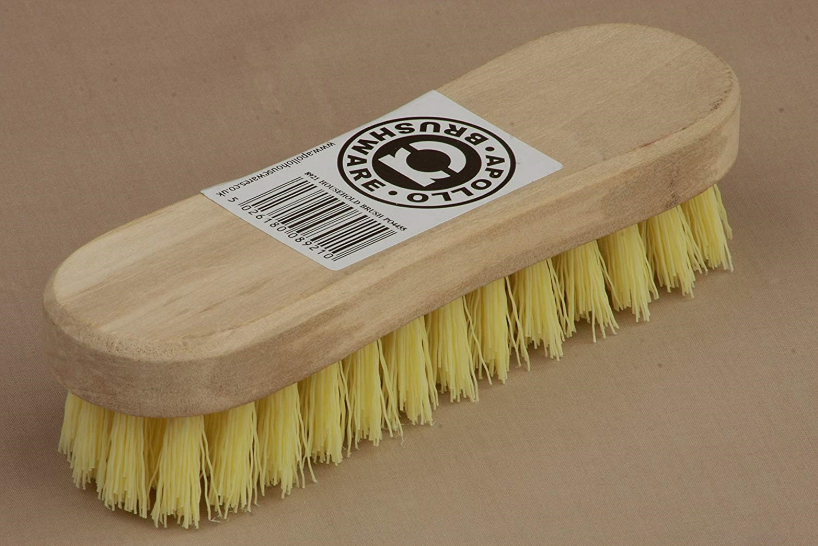 Small Scrubbing Brush Round Ends Scrub - Laundry Brush Wooden | eBay UK