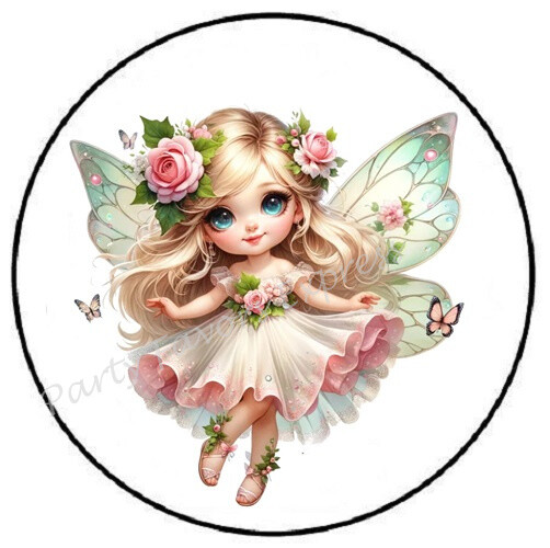BEAUTIFUL FAIRY GIRL ENVELOPE SEALS LABELS STICKERS PARTY FAVORS | eBay