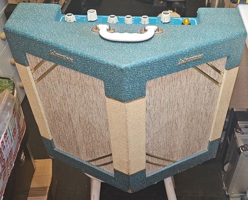 c1963 WATKINS WEM DOMINATOR All Valve/Tube 17w AMPLIFIER with Original ...