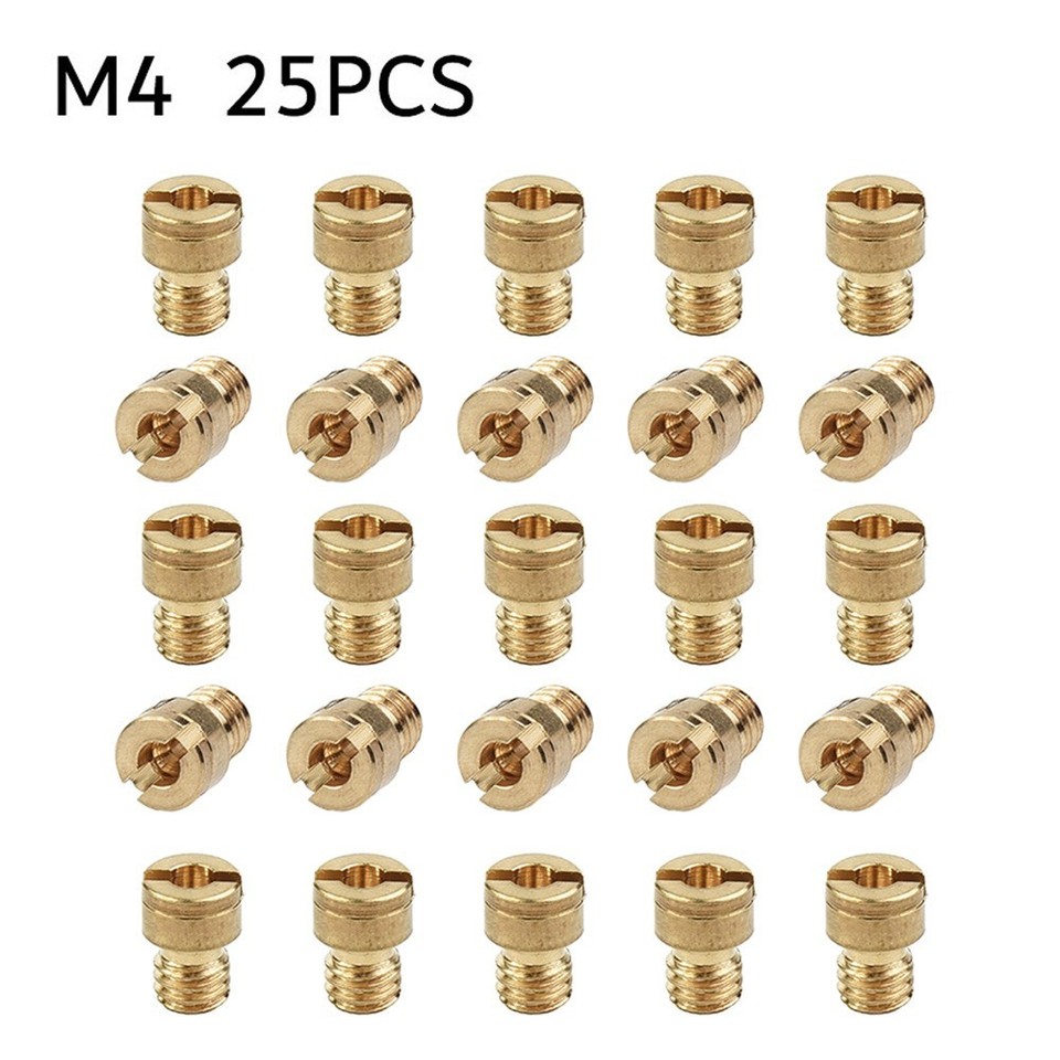Carburetor Nozzle Main Jet Set 25x 4-Stroke Scooters 4mm Spray Device ...