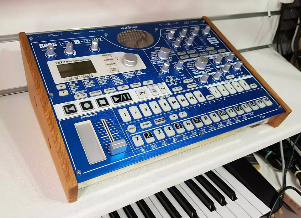 Korg Electribe ESX-1 / EMX-1 Solid Oak Stand – by Synths and Wood | eBay UK