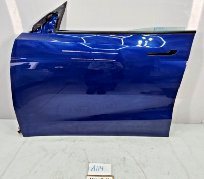 2020-2023 OEM Tesla Model Y Front Left Driver Door Shell Panel Blue ...