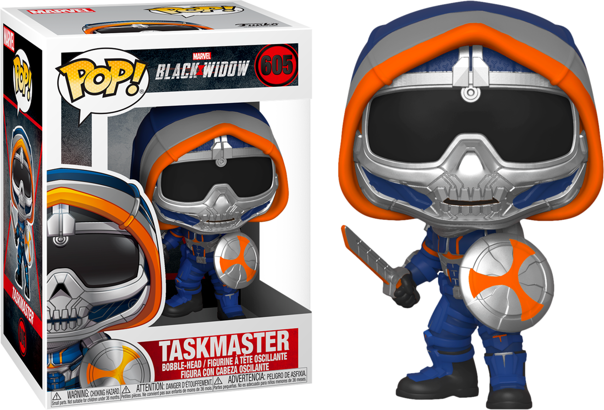 Funko Pop No 605 Marvel Black Widow Taskmaster Bobble Head (TF2 ...