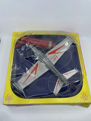 Vintage 1960s Victor Stanzel Co Electromic Jet Model Plane Toy Battery ...