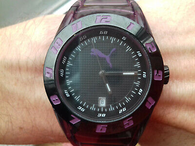 Puma Vintage Collection PU910662001 Premium Nos Watch Rare Montre Japan ...