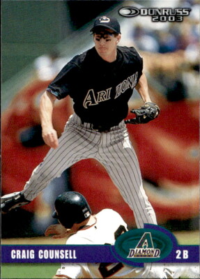 2003 Donruss Craig Counsell 236 Arizona Diamondbacks | eBay