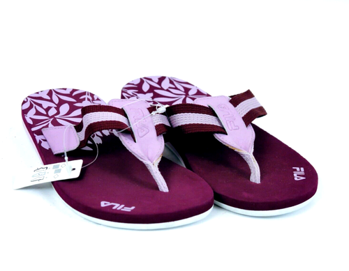 Fila Kids Sandal Band Flip Flop Beach/Pool Slipper Pink Color Sz 32 | eBay