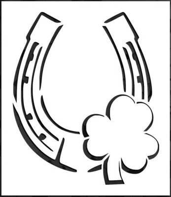 8"x9" Clear Plastic Stencil - St. Patrick's (MC401) | eBay