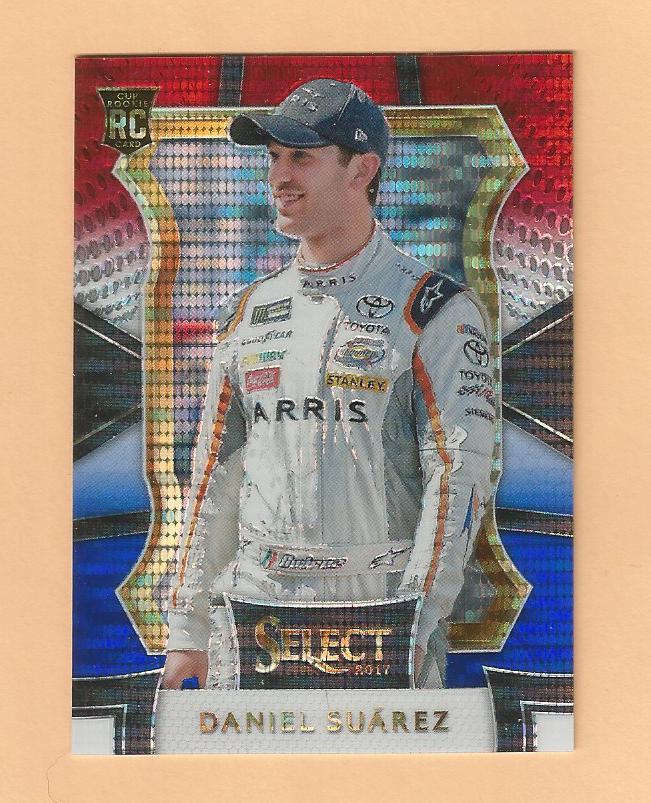 2017 Select Racing Daniel Suarez "RWB Prizm Rookie" Card #245/299 | eBay