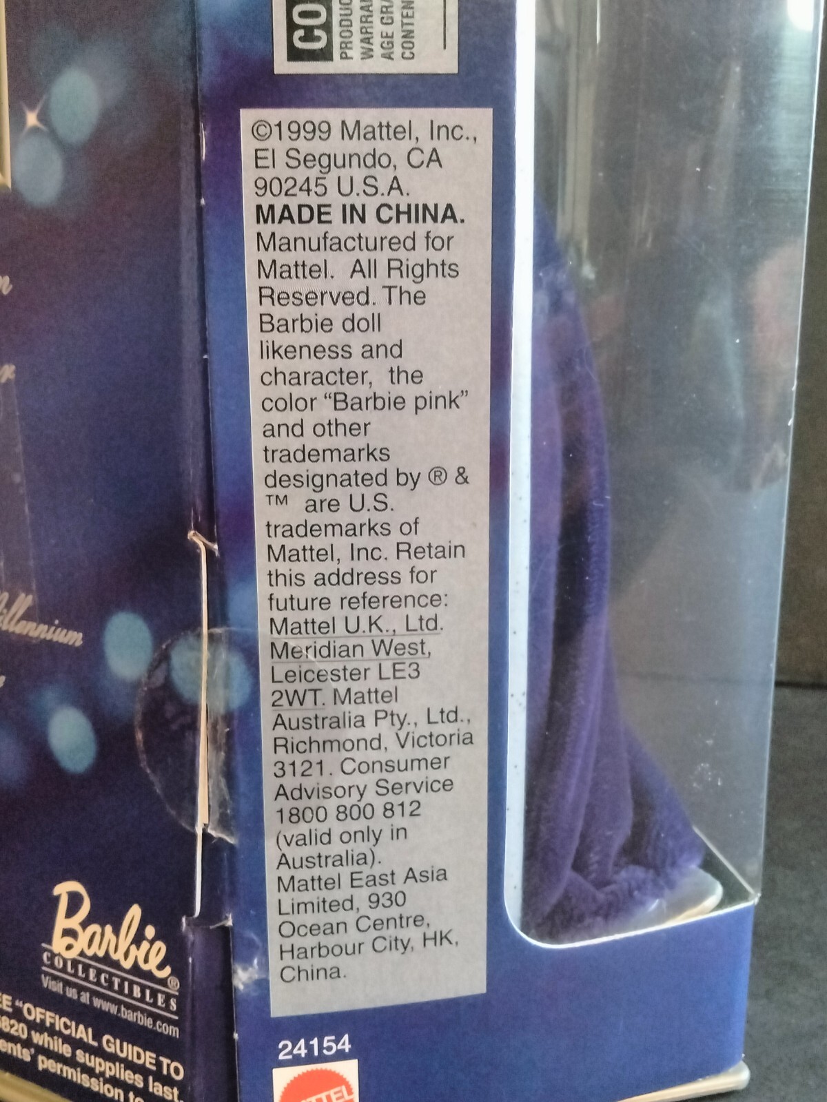 Mattel Barbie Millennium Princess Fashion Doll (24154) for sale online ...