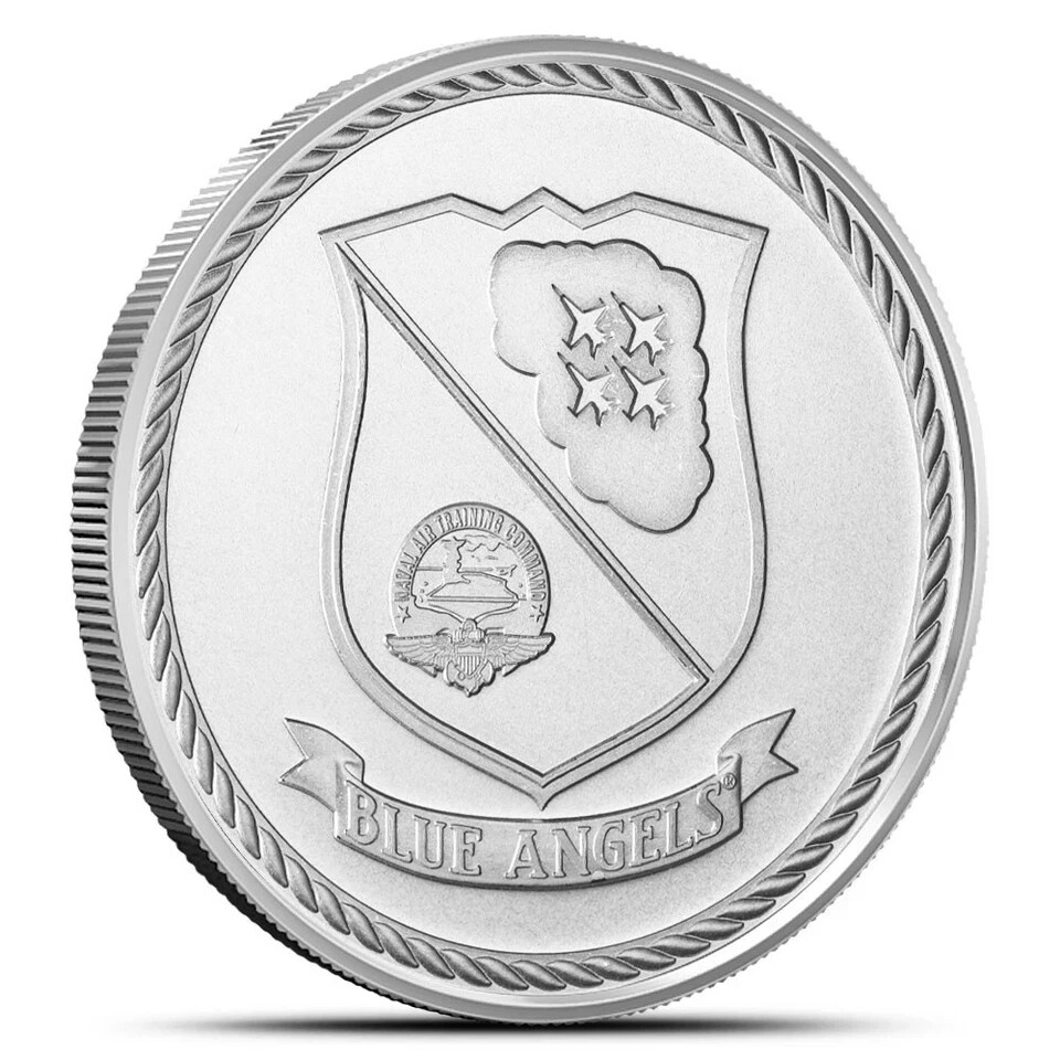 United States Navy Blue Angels 1 oz Silver Round | eBay