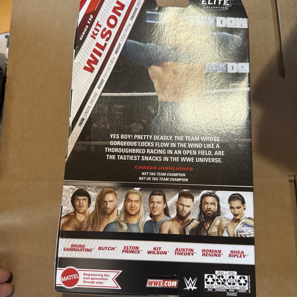 Kit Wilson WWE Mattel Elite Series #110 Wrestling Action Figure | eBay