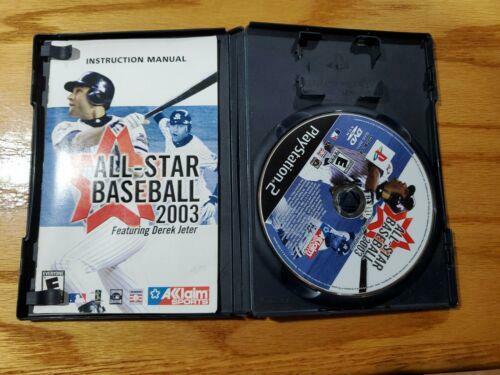 All-Star Baseball 2003 (Sony PlayStation 2, 2002) PS2 Complete ...
