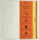 1973 Original Vintage Room Service Menu SHERATON MOTOR INN New York ...