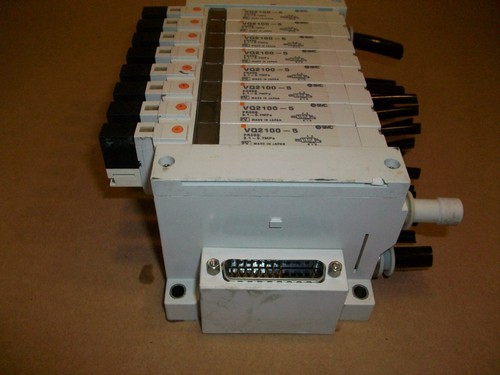 SMC Pneumatic Valve Stack 8pc VQ2100-5 | eBay
