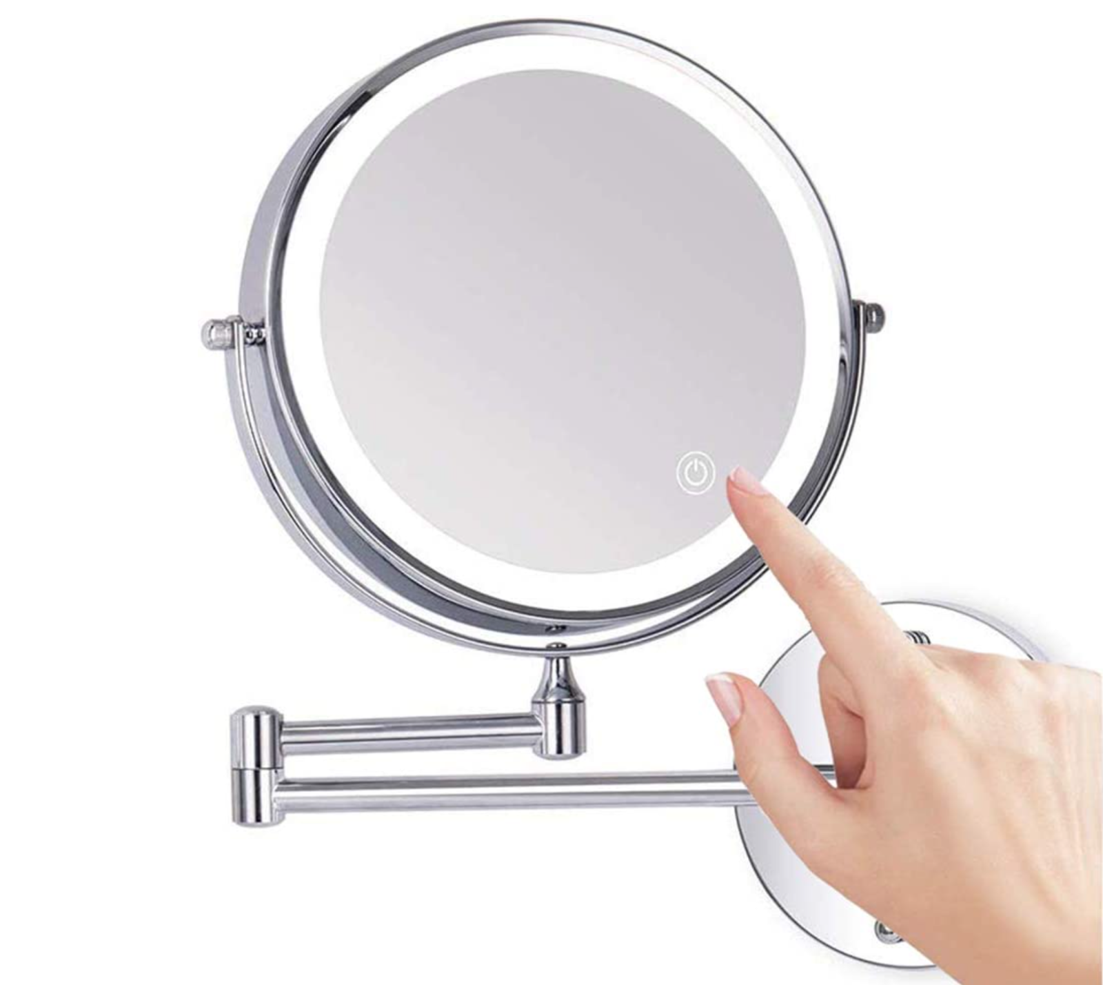 Loywe Kosmetikspiegel 7/10/15-Fach LED Beleuchtung Wandmontage ...